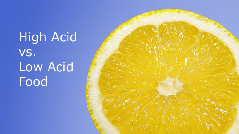 High Acid Food vs. Low Acid Food | Home Canning | Wells