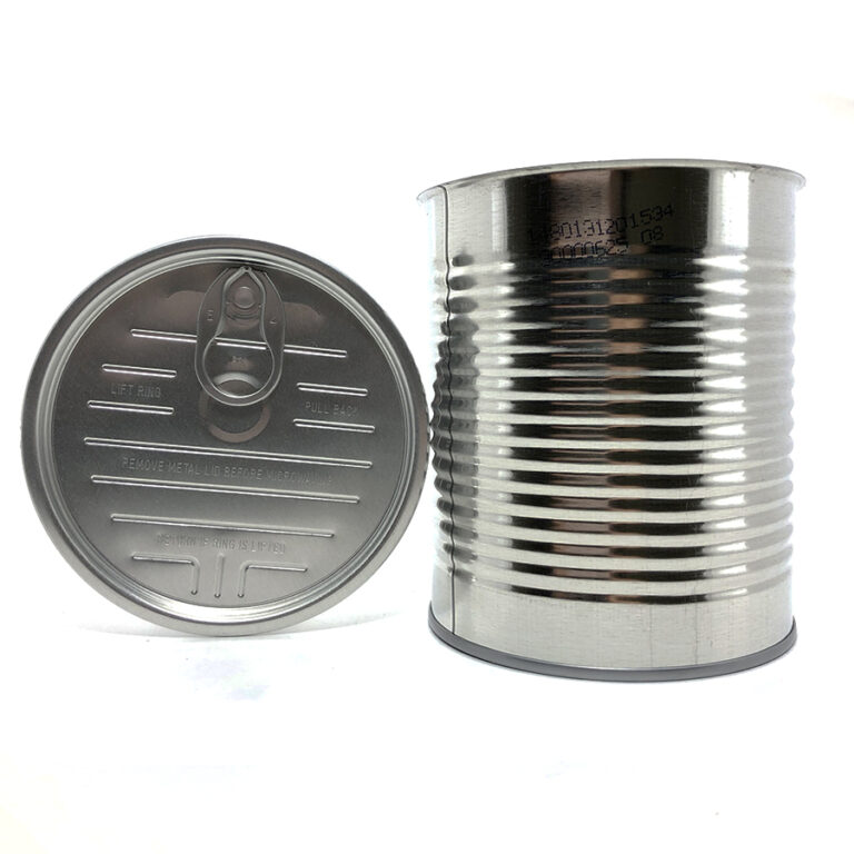 28oz 401x411 Metal Can and Aluminum EZO Lid 24PK - Wells Can Company